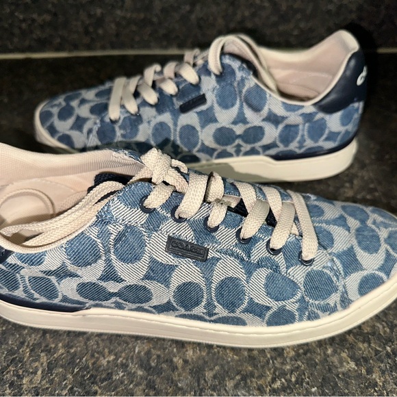 Coach | Shoes | Coach Denim Sneakers | Poshmark
